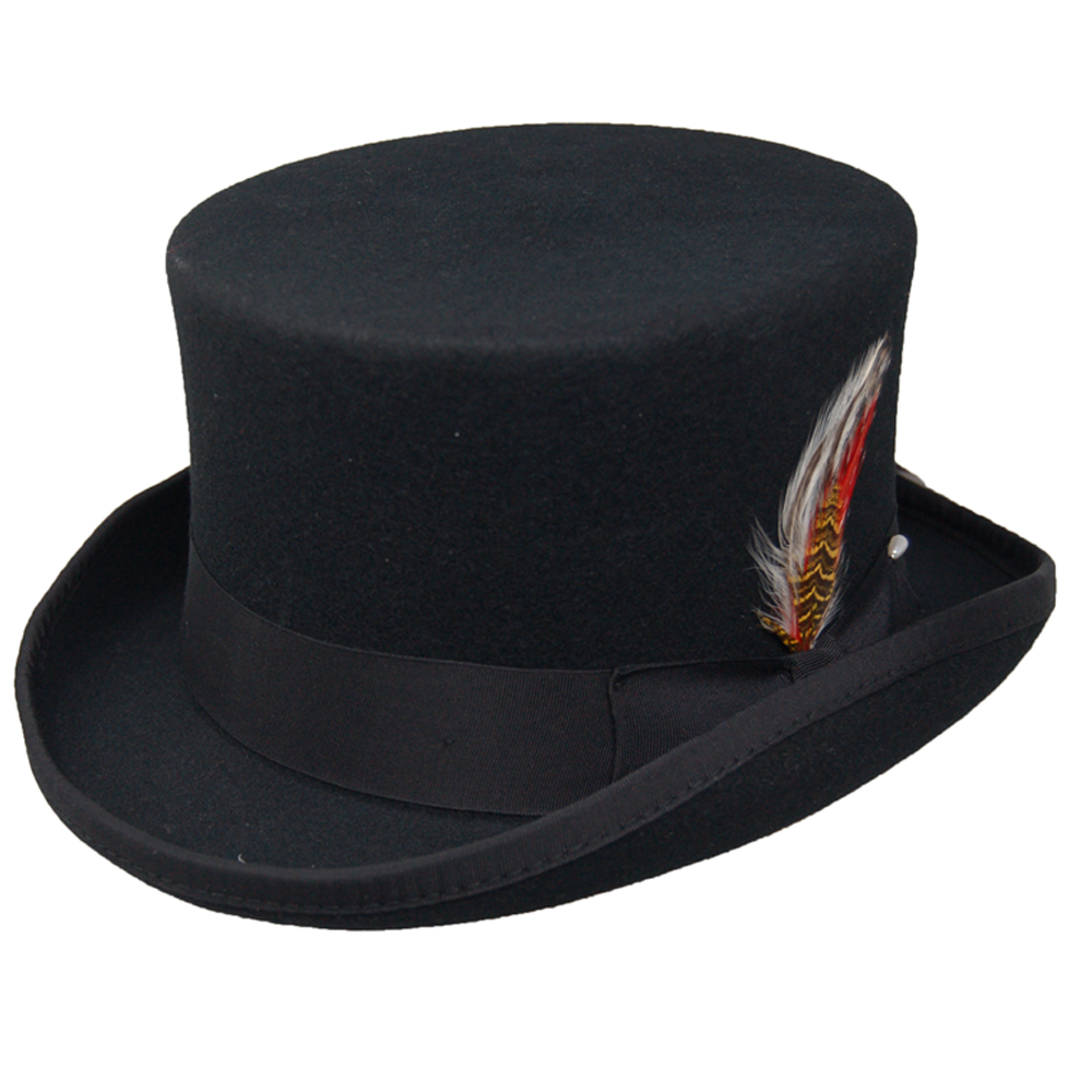 DelMonico Wool Felt Top Hat – DelMonico