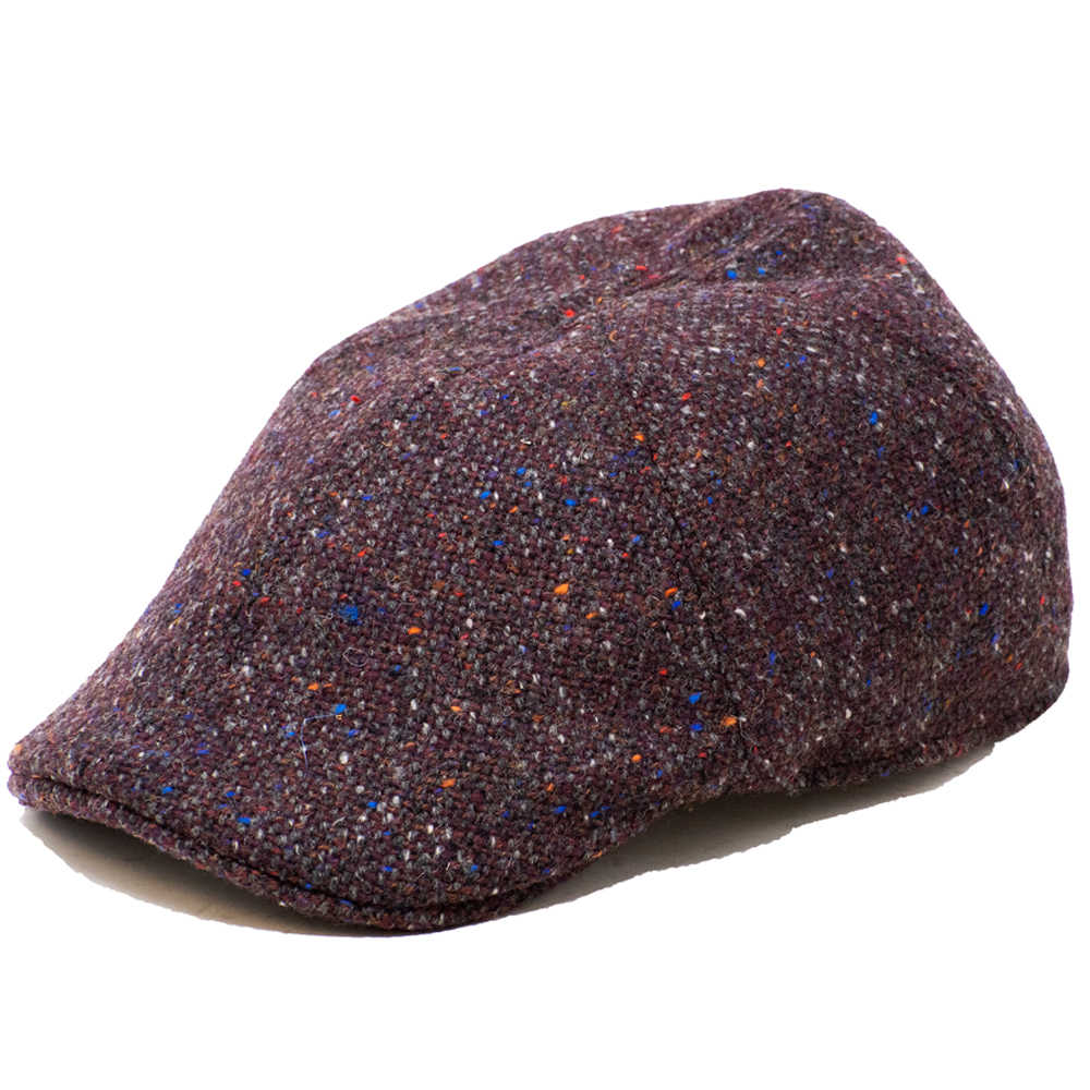 Hanna Erin Duckbill Tweed Cap – DelMonico